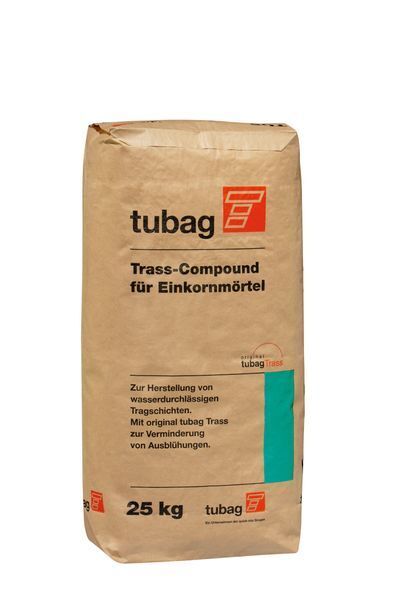 Tubag TCE Trass-Compound für Einkornmörtel 25 kg | Kiesundco