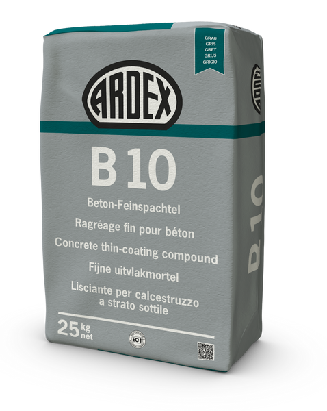 Ardex B10 Beton Feinspachtel grau 25 kg | Kiesundco